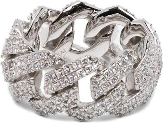 Darkai Diamond-embellishment Ring