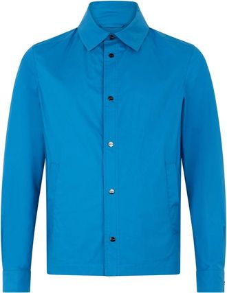 Herno Homme, Vestes, Bleu, Taille: 2XL Field Jacket In Light Cotton Stretch