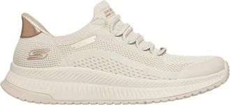 Skechers Femme, Sport, Blanc, Taille: 37 EU Bobs Squad 4 Dire Step