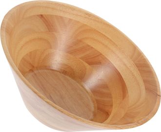 FOMIYES Kegelf&ouml;rmige Obstschale 23cm Gelb Robuste Serviersch&uuml;ssel f&uuml;r Salate und Snacks f&uuml;r Esszimmer und K&uuml;che