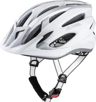 Alpina Rennrad-Helm MTB 17, White-Silver, 54-58, 9719110