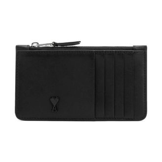 Ami Schwarze Geldb&ouml;rsen f&uuml;r Stilvolles Aussehen - - Accessories - Herren - Schwarzk - ONE SIZE