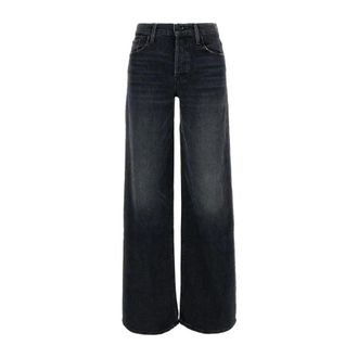 Mother The Ditcher Wide Leg Jeans - - Jeans - Damen - Schwarzk - W27