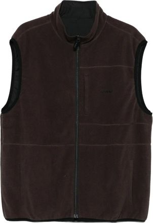 Gramicci gilet à fermeture zippée - Marron