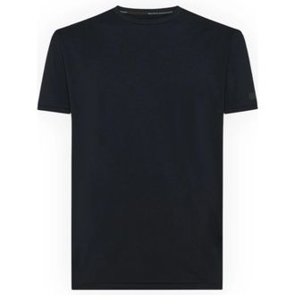 Roberto Ricci Design Sommer Smart T-Shirt - - Tops - Herren - Schwarzk - S
