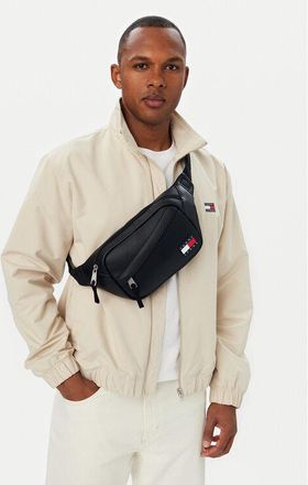 Tommy Jeans G&uuml;rteltasche Tjm Daily Pu Bumbag AM0AM14626 Schwarz