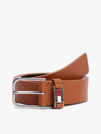 Tommy Hilfiger Ceinture Scanton en cuir à passant en métal