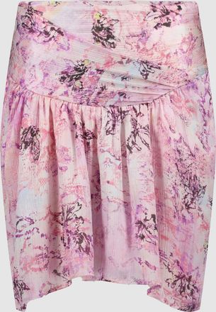 Iro Jupe Courte Theoline Rose Clair
