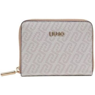 Liu Jo Femme, Accessoires, Beige, Taille: ONE Size Petit Porte-Monnaie Monogramme