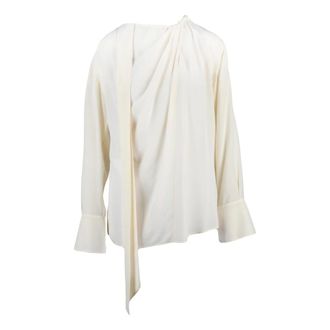 Victoria Beckham Femme, Blouses et Chemises, Beige, Taille: 40 FR Blusa