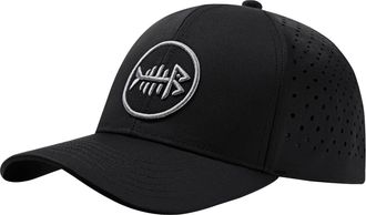 Bassdash UPF50+ Schnell Trocknende Baseball Cap Wasserdicht Laser Cut Mesh Snapback Hut Verstellbar f&uuml;r Frauen Angeln Wandern Baseballkappe Damen Und Herren Ka