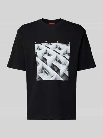 HUGO BOSS Slim Fit T-Shirt aus reiner Baumwolle Modell DODGER