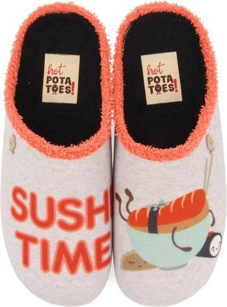 Hot Potatoes Gioseppo Hot Potatoes Herren Mascotte Hausschuh, grau, 43 EU