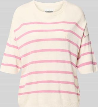 Armedangels Regular Fit Strickshirt aus Leinen-Baumwoll-Mix