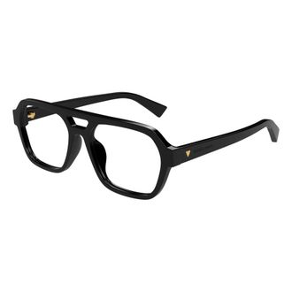 Bottega Veneta Homme, Accessoires, Noir, Taille: 55 MM Lunettes Bv1336Oa Noir