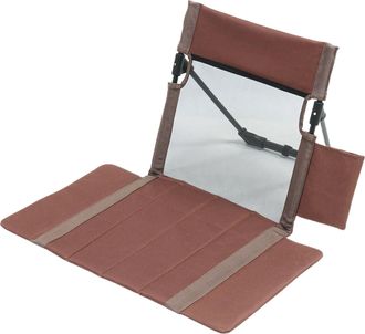 Generico Stadionstuhl - Faltbare Campingmatte - tragbarer Sessel mit Rückenlehne für den Außenbereich zum Angeln, Reisen, Picknick, Camping, Gartenaktivitäten