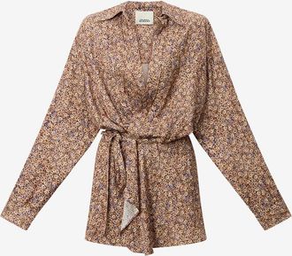 Isabel Marant Robe Harmony - Femme - Ocre - Taille 34 - Isabel Marant