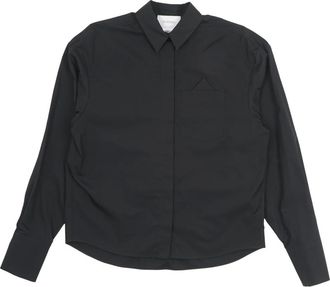 Max Mara Femme, Blouses et Chemises, Noir, Taille: 38 FR Gesso Shirt