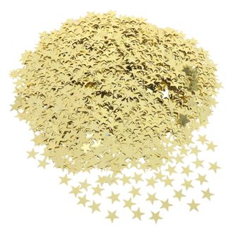 Cabilock Goldene Stern Konfetti Glitzer Streudeko f&uuml;r Tischdekoration Geburtstag Hochzeit Weihnachten Jubil&auml;um Verpackung Vielseitig f&uuml;r Party Ballonf&uuml;llung un