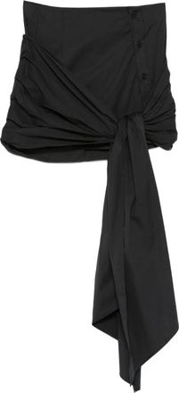 The Attico Femme, Jupes, Noir, Taille: 38 FR Mini-jupe