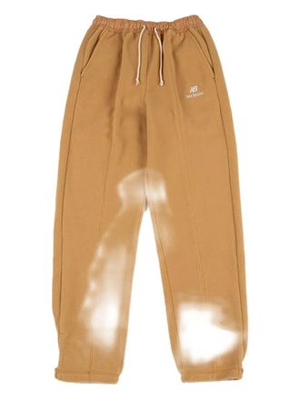 New Balance pantalon de jogging textur&eacute; - Marron