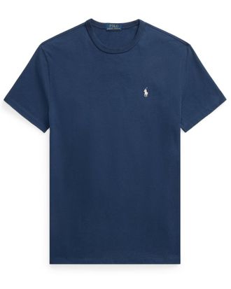 Ralph Lauren T-Shirt aus Baumwolle mit kleiner Pony-Stickerei, Classic Fit in