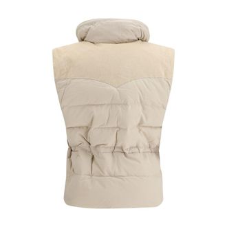 Isabel Marant Womens Beige Polyamide Sleeveless Jacket Clothing