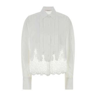 Ermanno Scervino Poplin Hemd - - Blouses & Shirts - Damen - Wei&szlig; - XS