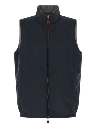 Kiton Wendbare Weste - Grau