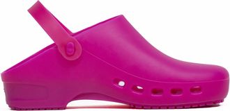 reposa Unisex Eco Clogs und Federn, Fuchsia, 34/35 EU