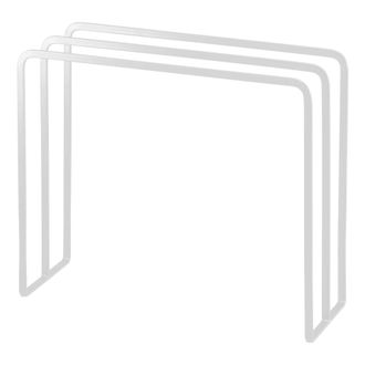 Yamazaki Tableware Yamazaki 7145 Tower Dishcloth Hanger, White, Steel, 30 x 10 x 25 cm