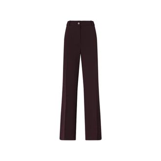Pinko Petalo Pantalone Fluido - - Trousers - Damen - Rot - S