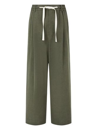 TOMBOY pantalon &agrave; pinces - Vert