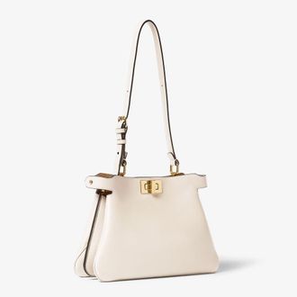 Fendi Unisex Bag Fendi E25 Ecru