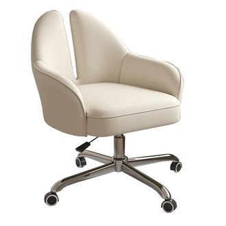 Generic B&uuml;rostuhl hoher R&uuml;ckenlehne,ergonomischer,drehbarer Arbeitsstuhl telhoher R&uuml;ckenlehne Rollen,bequemer Armlehnen Zuhause,Schlafzimmer,Arbeitszimmer,Stu