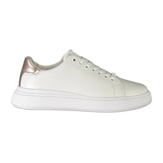 Calvin Klein Sportliche wei&szlig;e Schn&uuml;rschuhe mit Kontrastdetails - - Shoes - Damen - Wei&szlig; - 36 EU