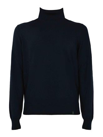 Fay Pull Col Roulé - Bleu