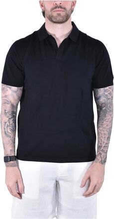 MC2 Saint Barth Homme, Tops, Noir, Taille: L Sloan Polo