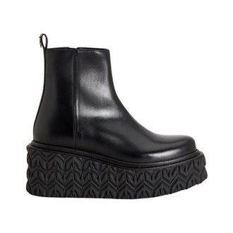Patrizia Pepe Femme, Chaussures, Noir, Taille: 39 EU Tronchetto Bottes Art. 8Y0089L078