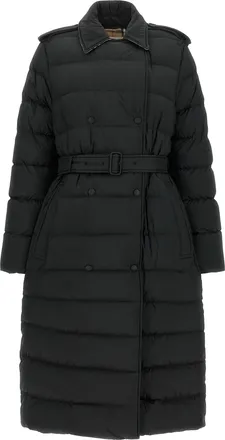 Burberry Quilted Down Jacket - Black