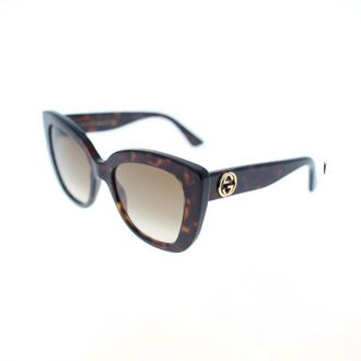 Gucci Cat-Eye Sonnenbrille - - Accessories - Damen - Braun - 52 MM