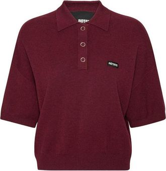 Rotate Poloshirt - Dunkelrot
