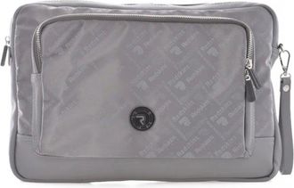 Redskins Homme, Sacs, Gris, Taille: ONE Size Pochette Argentée avec Logo Imprimé