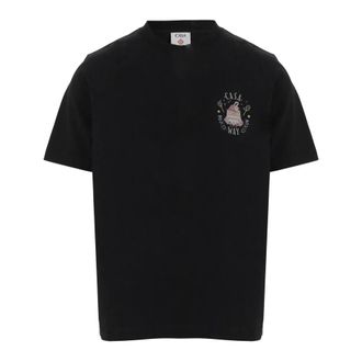 Casablanca Homme, Tops, Noir, Taille: S T-Chemises