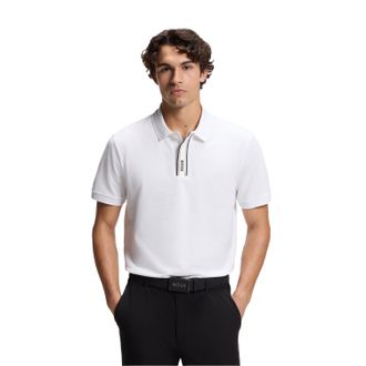 HUGO BOSS Poloshirt f&uuml;r Herren, Regul&auml;r (Wei&szlig;)