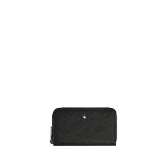 Montblanc Portefeuille en cuir textur&eacute;
