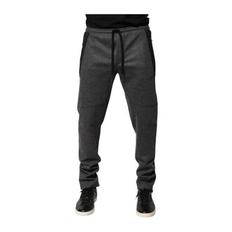 Dolce & Gabbana Wollmischung Tapered Jogger Sweatpants - - Trousers - Herren - Grau - XL