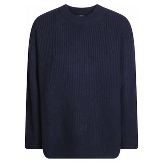 Pinko Pinko, Femme, Pulls, Bleu, Taille: 40 FR Pulls &agrave; col rond