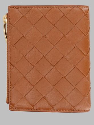 Bottega Veneta Quilted Leather Wallet - Brown