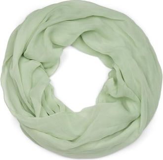 styleBREAKER écharpe tube légère unie, écharpe dété soyeuse, foulard unisexe uni 01016076, couleur:Tilleul